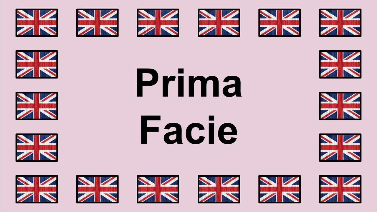 Pronounce PRIMA FACIE In English YouTube pronounce-prima-facie-in-english-youtube
