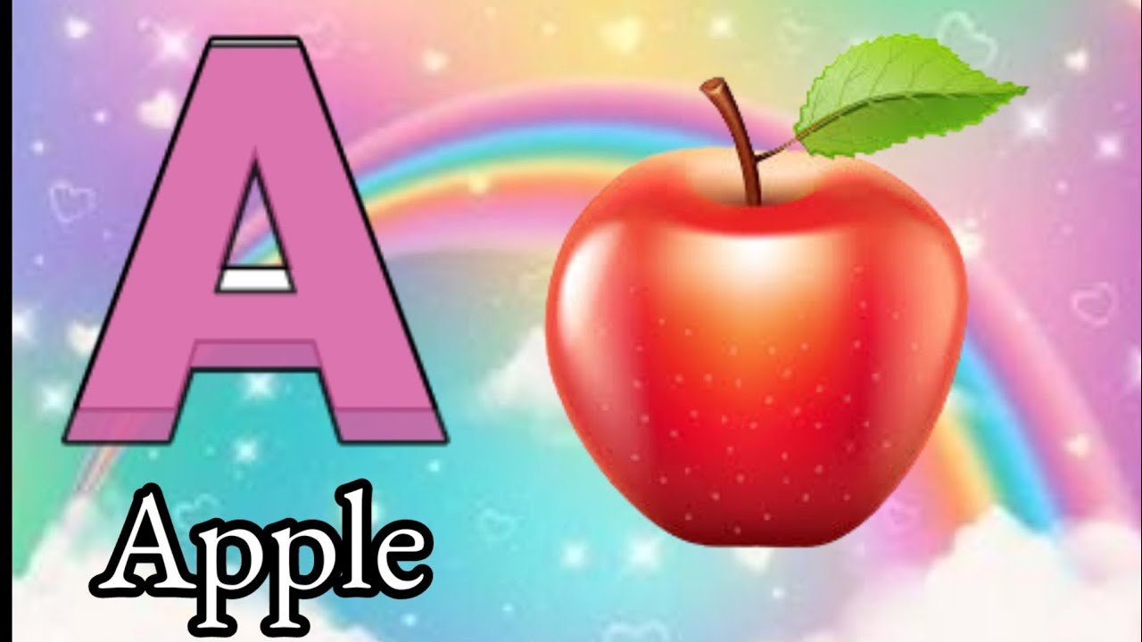 Learning alphabet song - 3D animination alphabet ABC small and capital ...