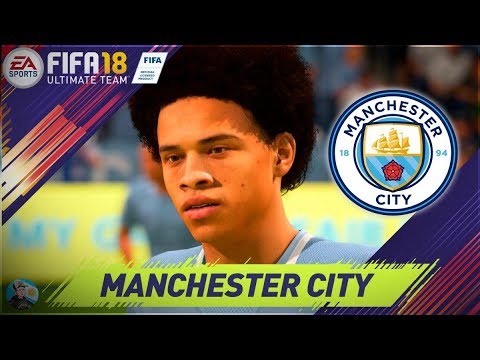 FIFA 18 Manchester City Faces / Caras - YouTube