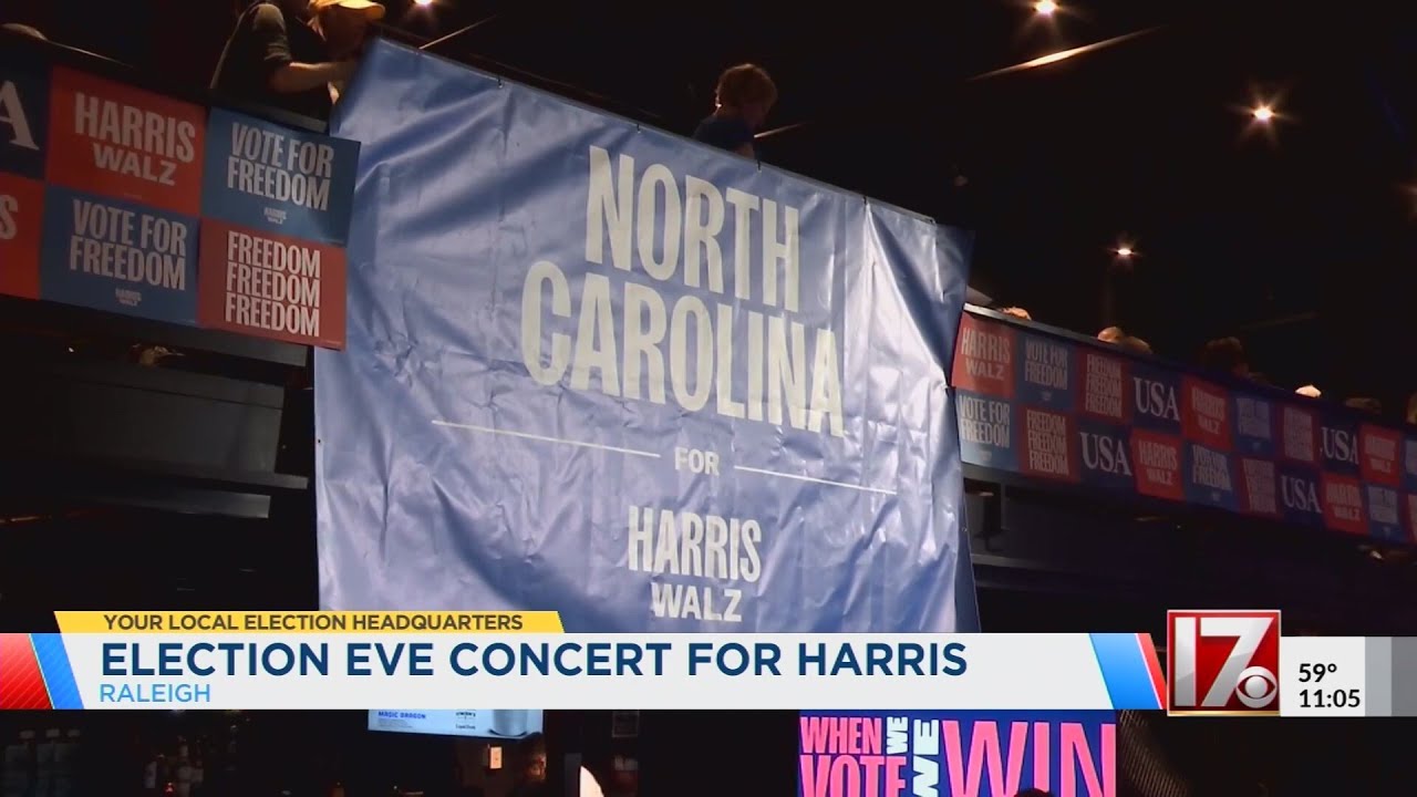 Election Eve concert for Kamala Harris - YouTube