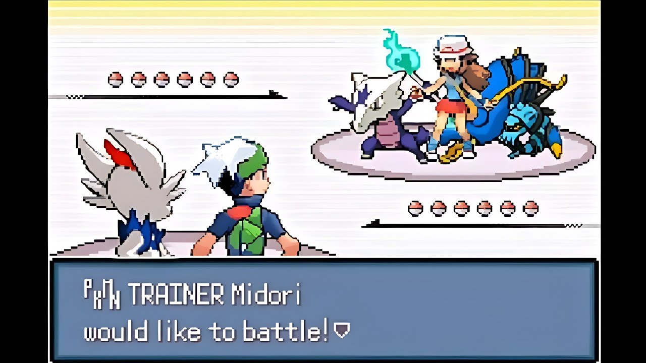 Pokemon Parallel Emerald - Legendary Trainer Green (Hard Mode) - YouTube