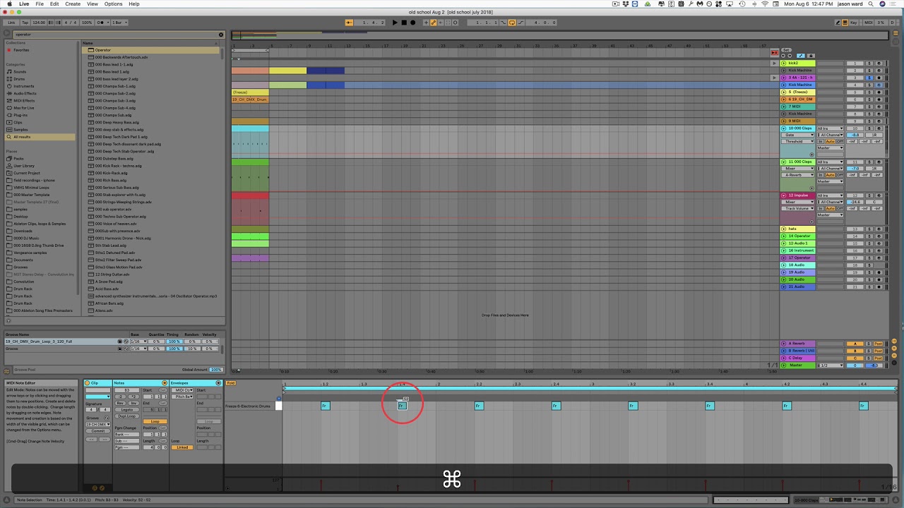 Ableton 10 - Midi Velocity Shortcut - YouTube