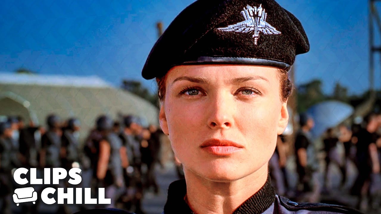 Sgt. Zim Takes On All Challengers | Starship Troopers - YouTube
