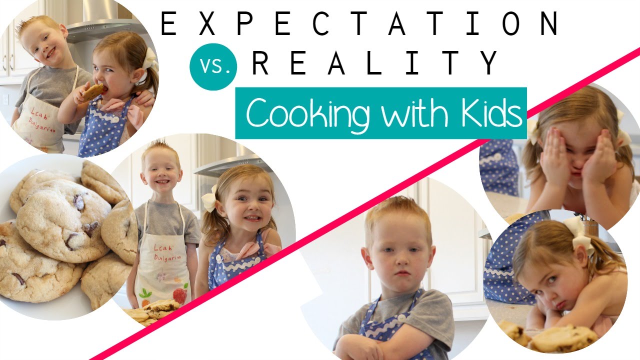 Expectation vs Reality: Cooking With Kids! | Stephanie from Millennial ...