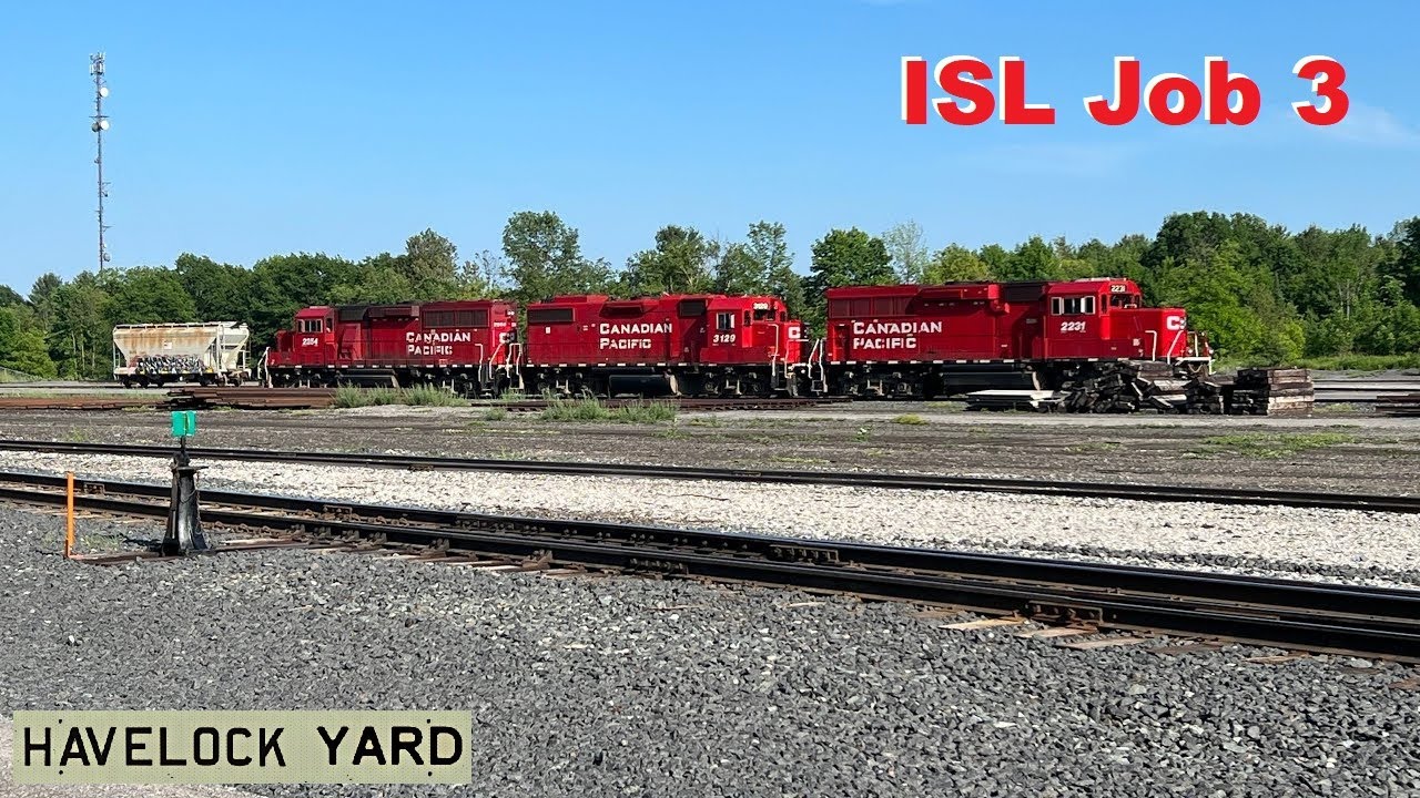 Long Hot days on the CPKC ISL Job 3 (KLR) - YouTube