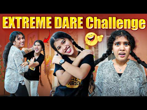 🔥EXTREME DARE CHALLENGE😜 - Vachu Senjitaanga😭 || Ammu Times 