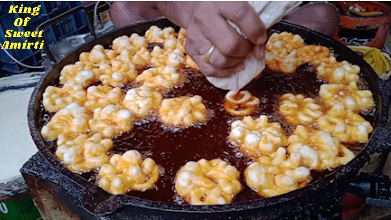 Special Amirti Jilapi made with Maskalai dal। Amitti Recipe / Amirti ...