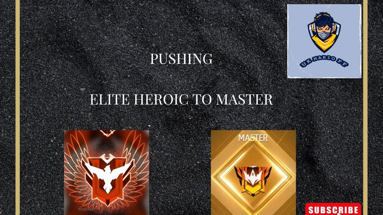 pushing master in ff | master in free fire| heroic to master gameplay | free fire max | @satvik ...