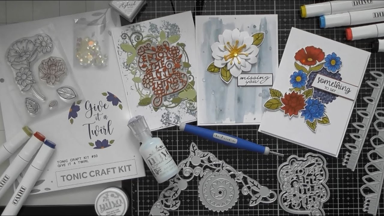 Enjoy the Little Things with Tonic Craft Kit #50 :D - YouTube