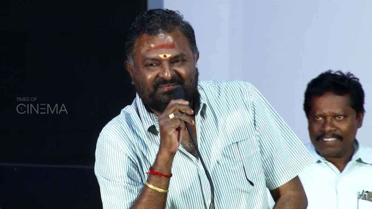 P L Thenappan Producer Speaks About Kadikara Manithargal Movie Audio ...