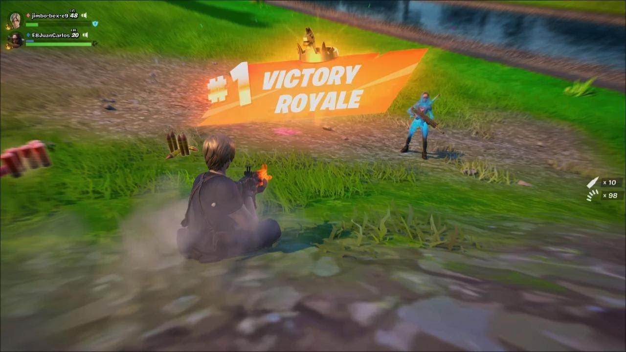 Fortnite - back to back duo wins😎 - YouTube