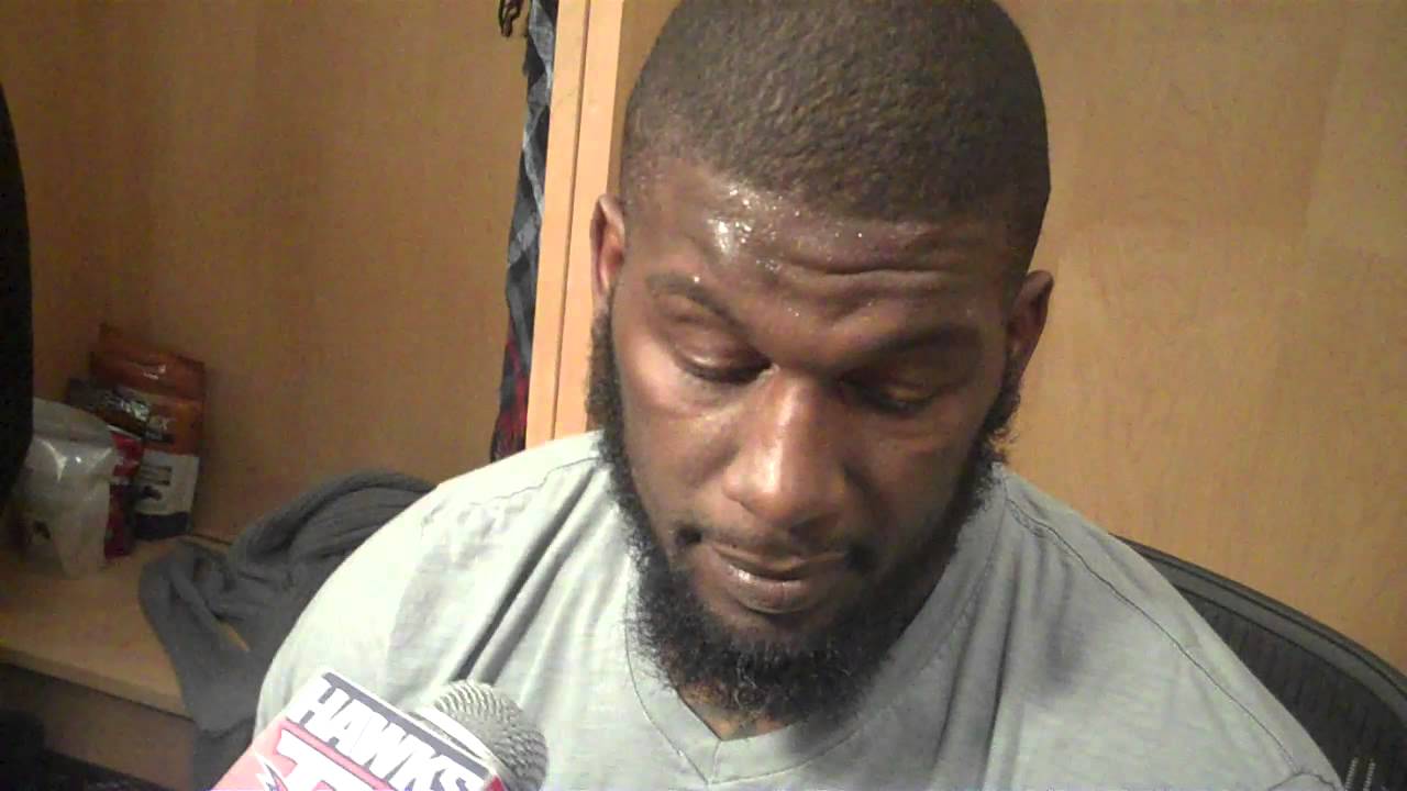 Ivan Johnson Atlanta Hawks win over Utah Jazz - YouTube