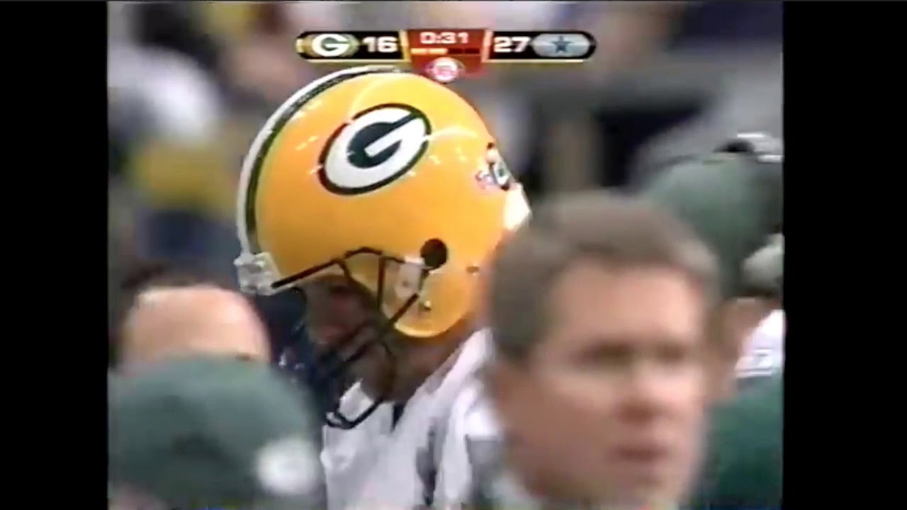 Aaron Rodgers First Career Touchdown - YouTube