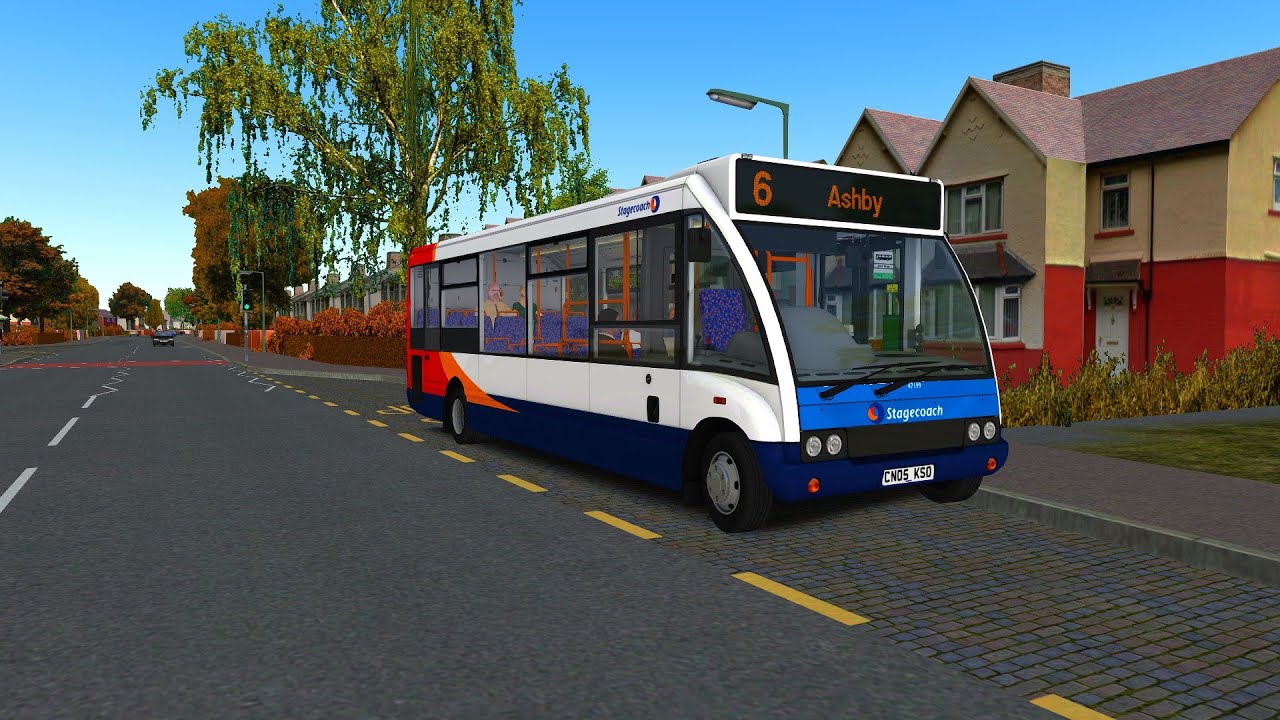 OMSI 2 - Scunthorpe 2020 - V3D Digibus Mirage (Optare Solo) - Stagecoach - YouTube