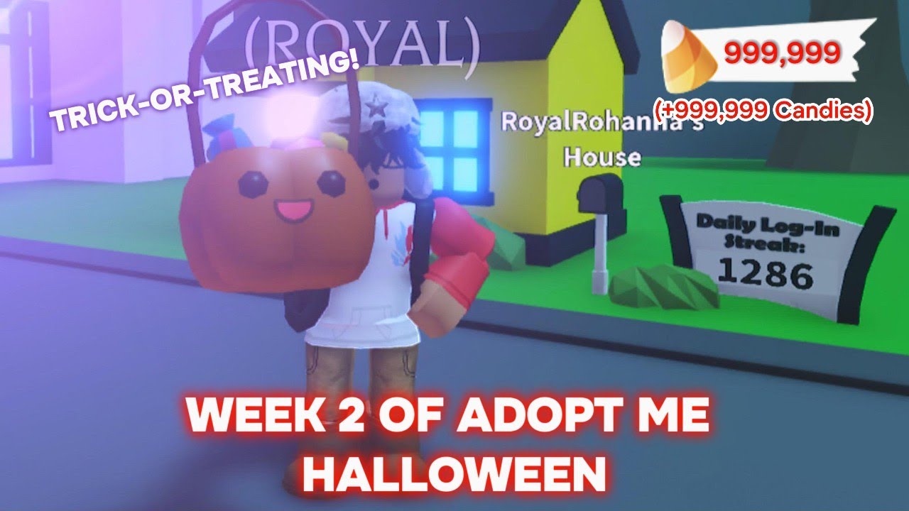TRICK-OR-TREAT!? 🍬 (ADOPT ME HALLOWEEN WEEK 2) - YouTube