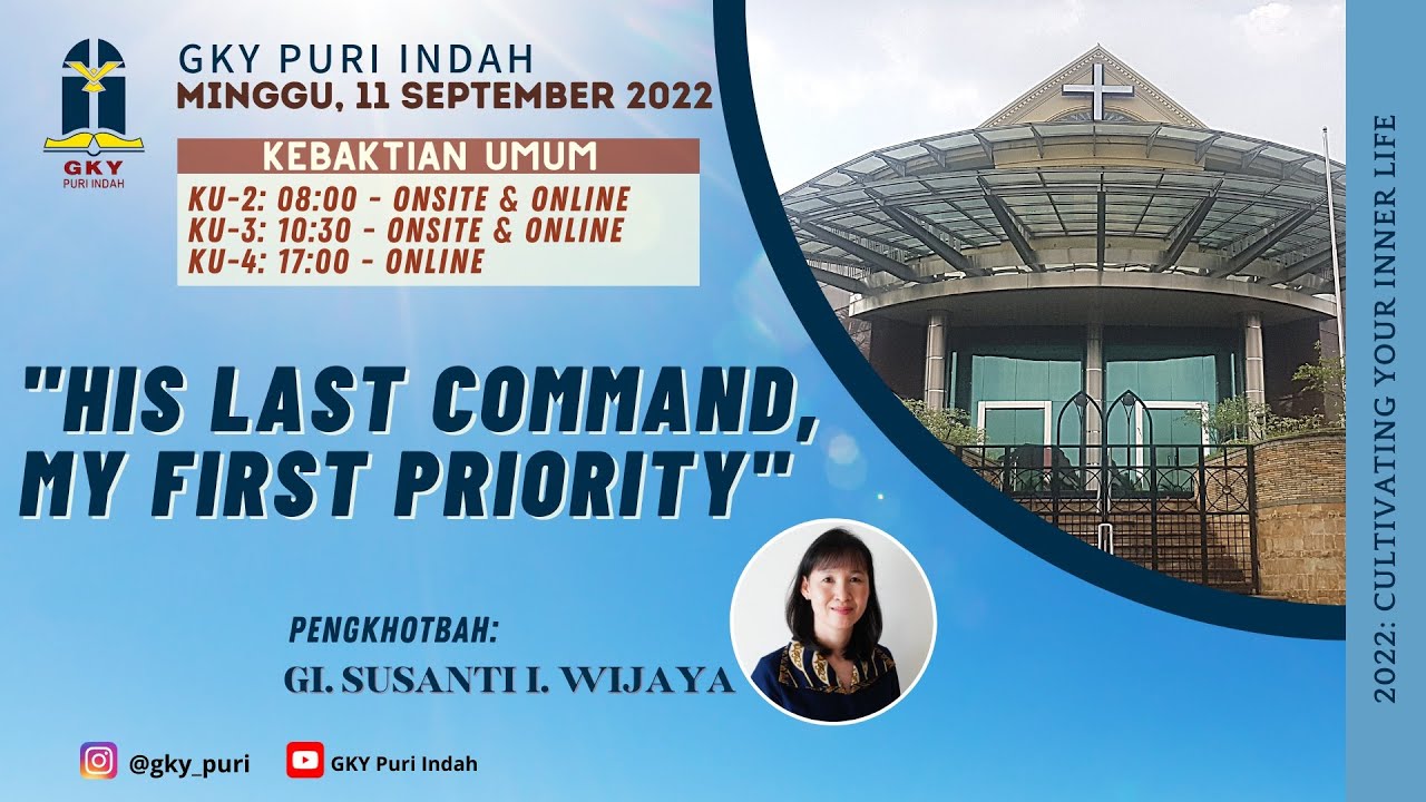 KU-2 | His Last Command, My First Priority | GI. Susanti I. Wijaya ...