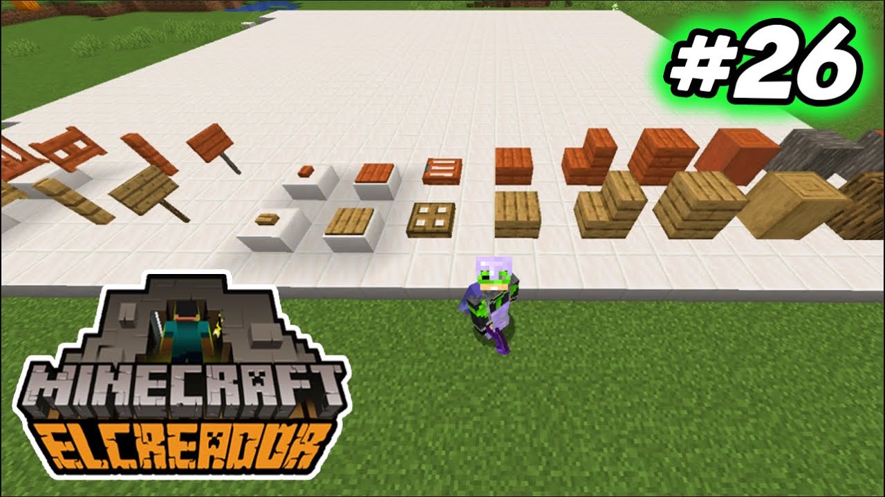 TENGO TODOS LOS BLOQUES DE MADERA DE ROBLE Y ACACIA - EL CREADOR 1.16 ...