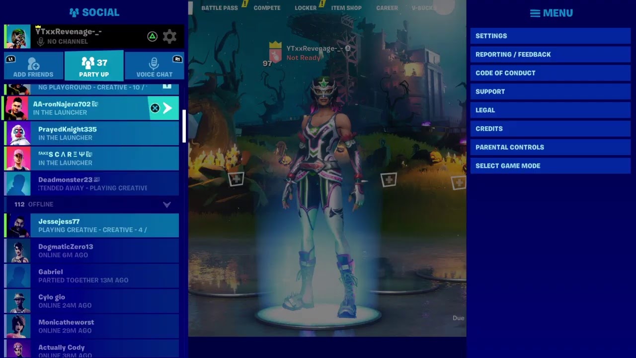 Fortnite GamePlay Use code Fresh Wager NO MONEY - YouTube