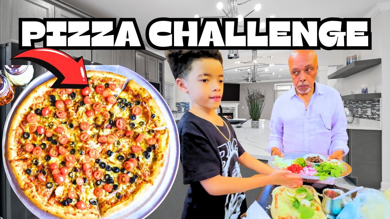 Make Your Own Pizza Challenge | Family Day - YouTube