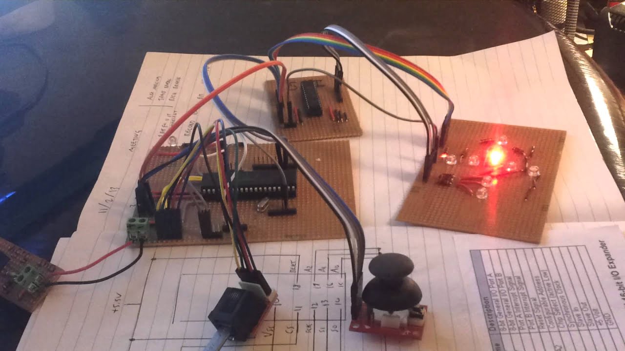 SPI Communication Between A PIC Microcontroller And Port Expander ...