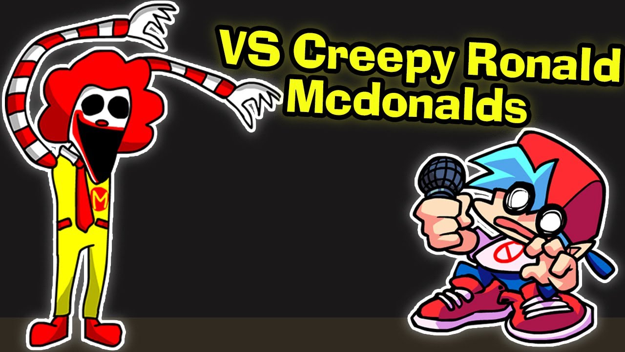 Friday Night Funkin' VS Creepy Ronald Mcdonalds Ad (FNF Mod/Hard) - YouTube