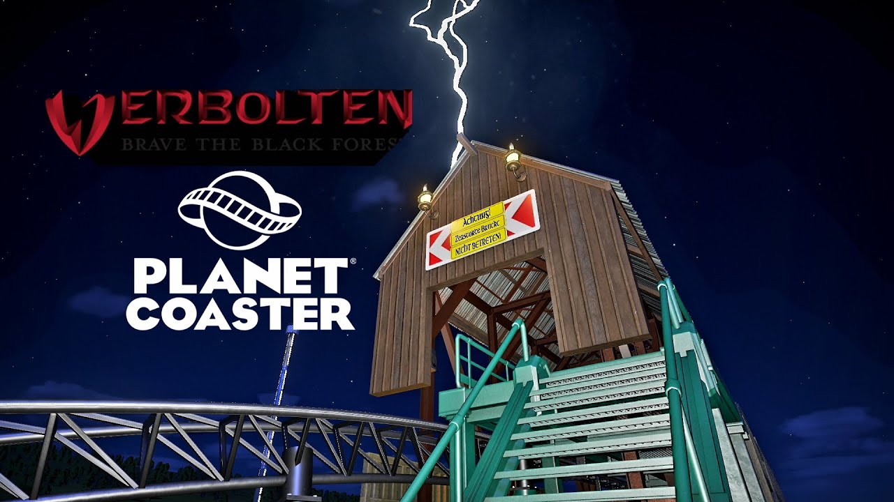 Verbolten | Night POV - Busch Gardens Williamsburg (Planet Coaster ...