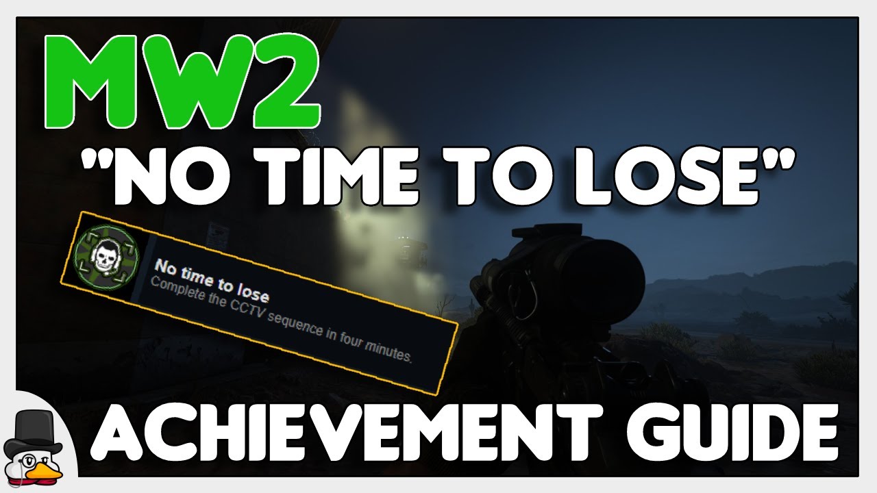 Modern Warfare 2 (2022) - "No Time To Lose" Achievement / Trophy Guide ...