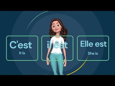 C’est - Il est - elle est #learnfrench #frenchgrammar - YouTube