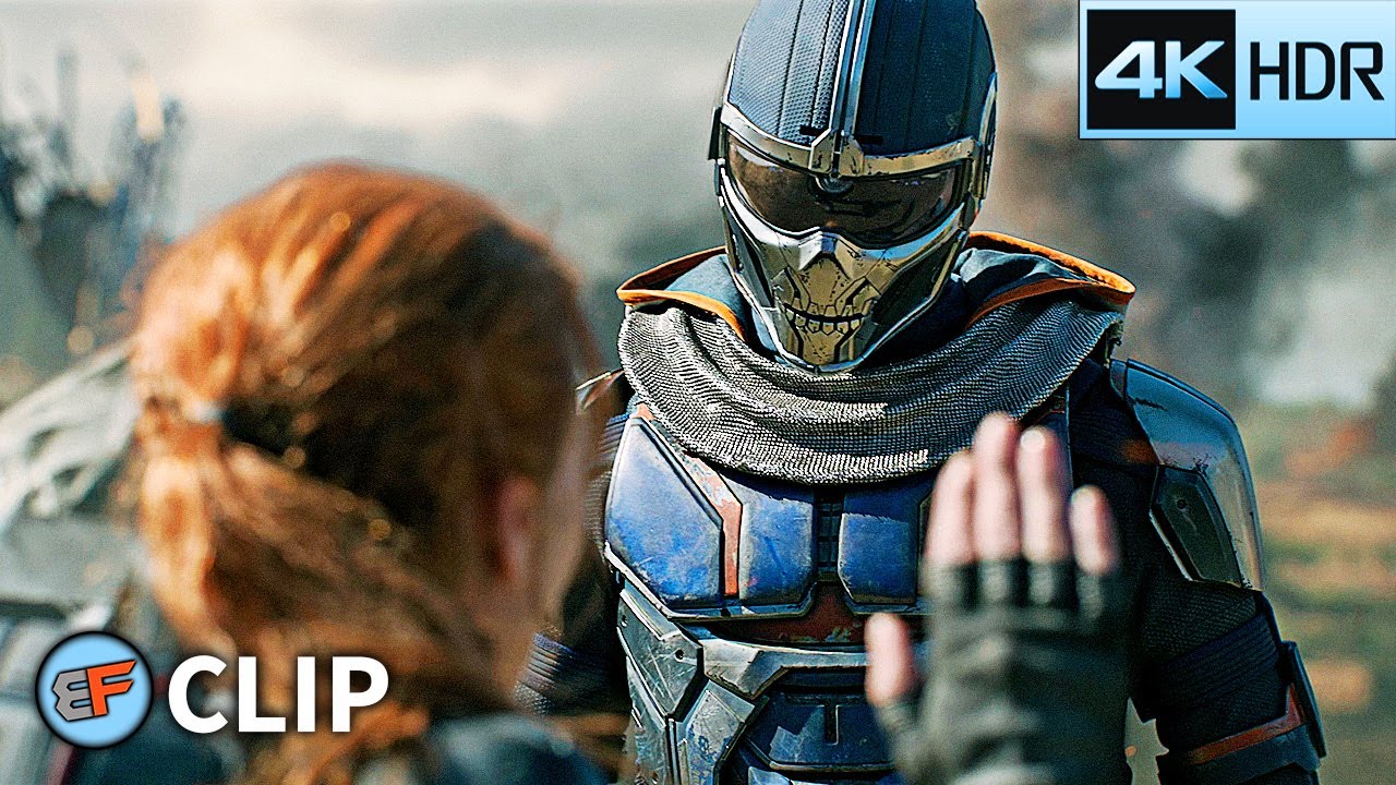 Black Widow vs Taskmaster - Final Fight Scene | Black Widow (2021) IMAX 4K HDR Movie Clip - YouTube
