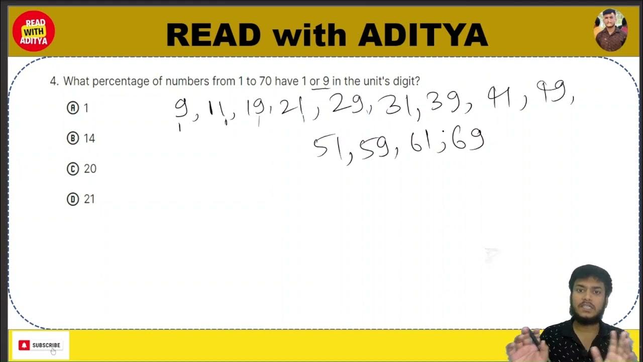 what-percentage-of-numbers-from-1-to-70-have-1-or-9-in-the-unit-s-digit