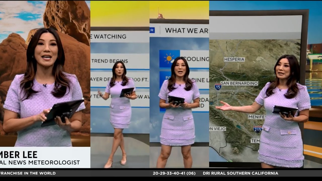 Amber Lee for CBS News Los Angeles with the Weather forecast for June ...