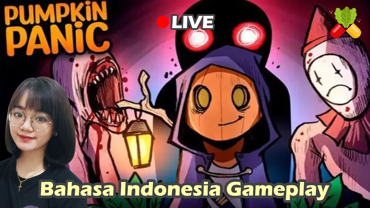 🔴 #PumpkinPanic A "Relaxing" Horror Game - YouTube