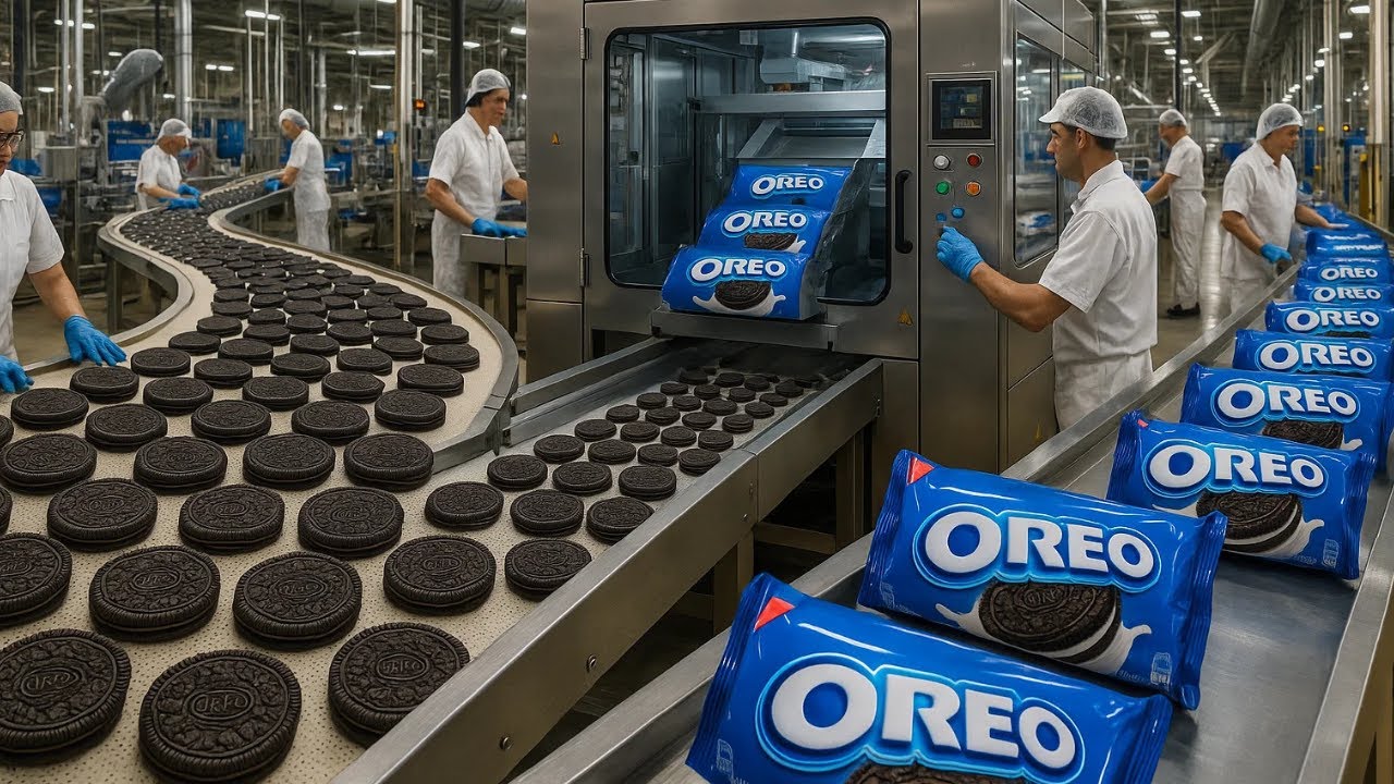 ¿Cómo Se Fabrican las Galletas OREO? El Fascinante Proceso Dentro de la ...