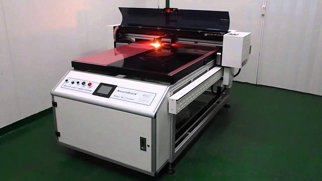 Flexo inkjet CTP Digital image direct on flexographic plates. - YouTube