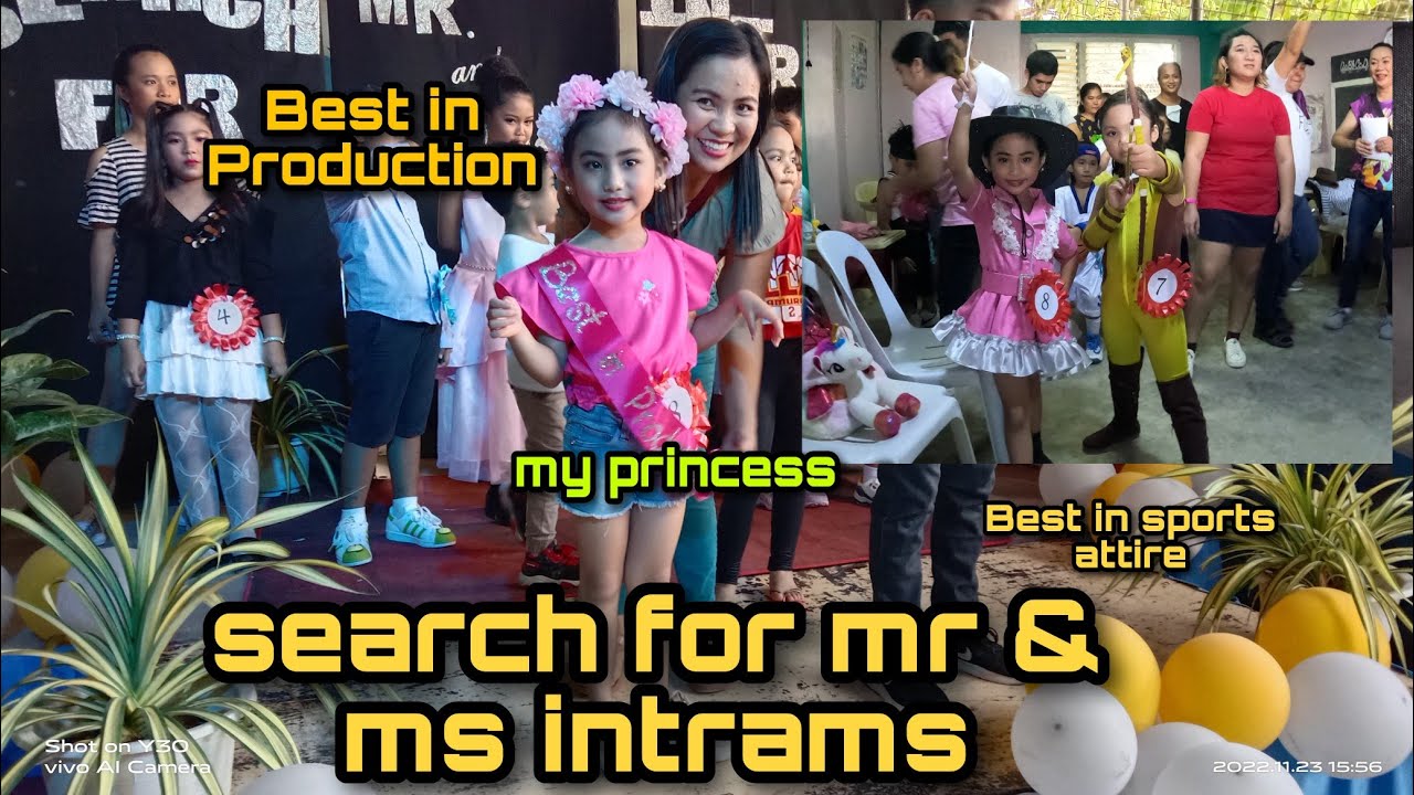 Best in Production number Best in Sports Attire | MY PRINCESS😍 - YouTube