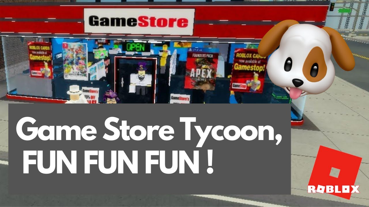 Today i will be playing Game Store Tycoon, FUN FUN FUN ! - YouTube