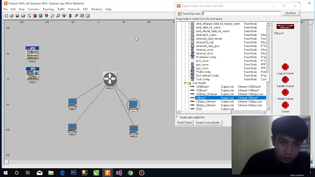 OPNET Lab: Performance Evaluation of Voice Over IP on WiMAX and Wi-Fi ...