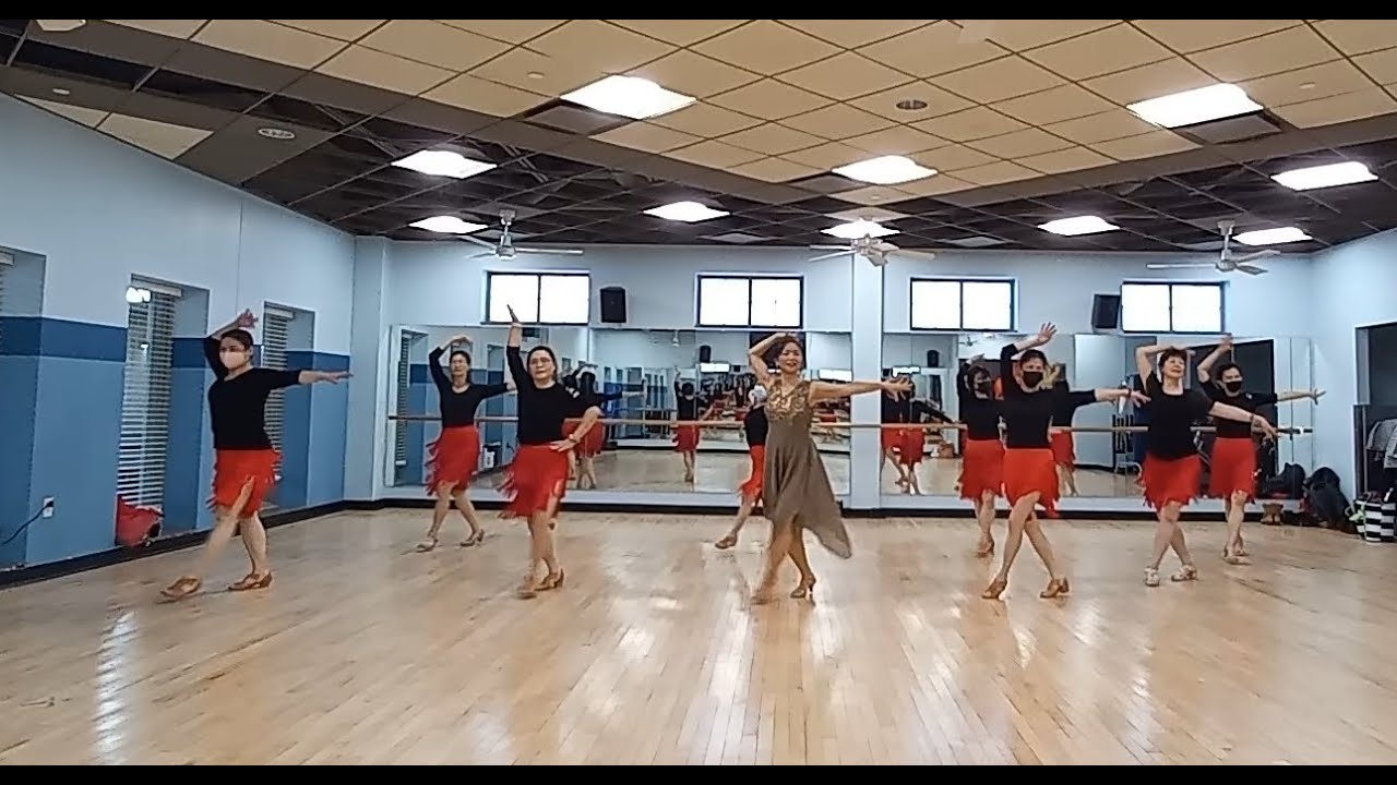 Magic Touch Line Dance with Laura - YouTube