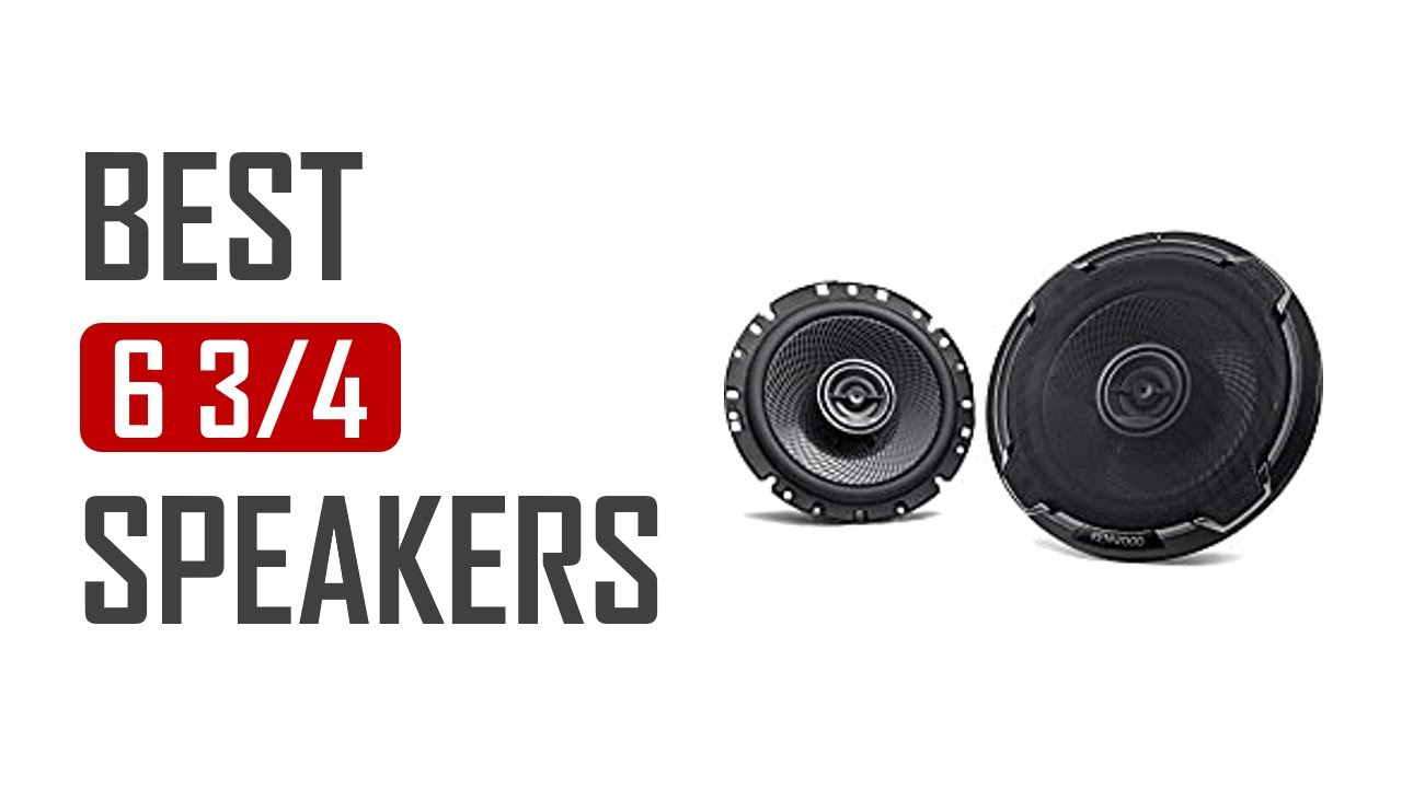 Top 5 Best 6 3 4 Speakers YouTube