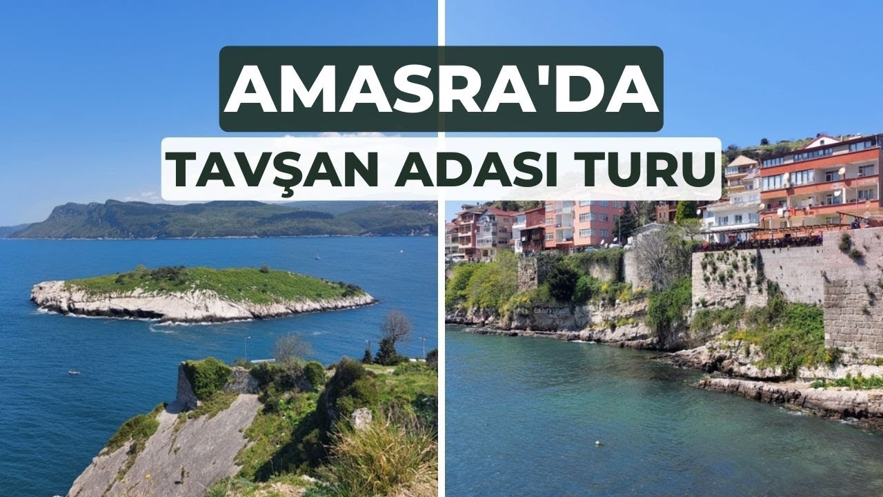Amasra Tavşan Adası Tekne Turu | Amasra Rabbit Island Boat Tour - YouTube