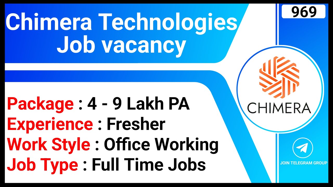 Chimera Technologies Job vacancy | Full Time Jobs | Top Company Jobs ...