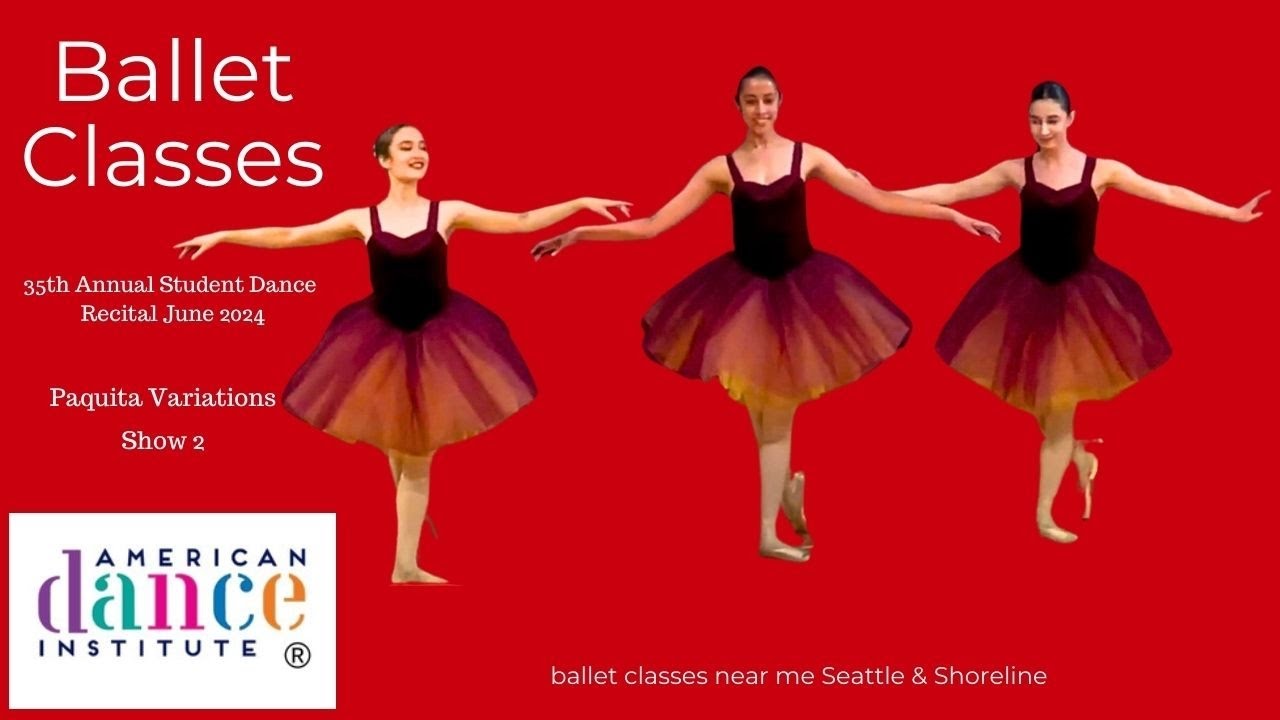 Show 2 Paquita Variations, Ballet Dance Classes Near Me - YouTube