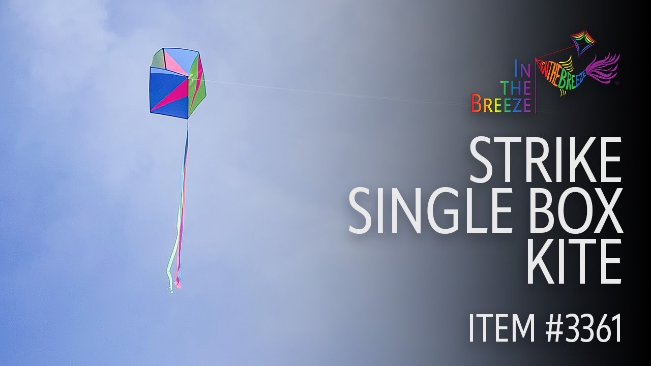 Strike Single Box Kite | Wholesale Kites | In the Breeze - YouTube