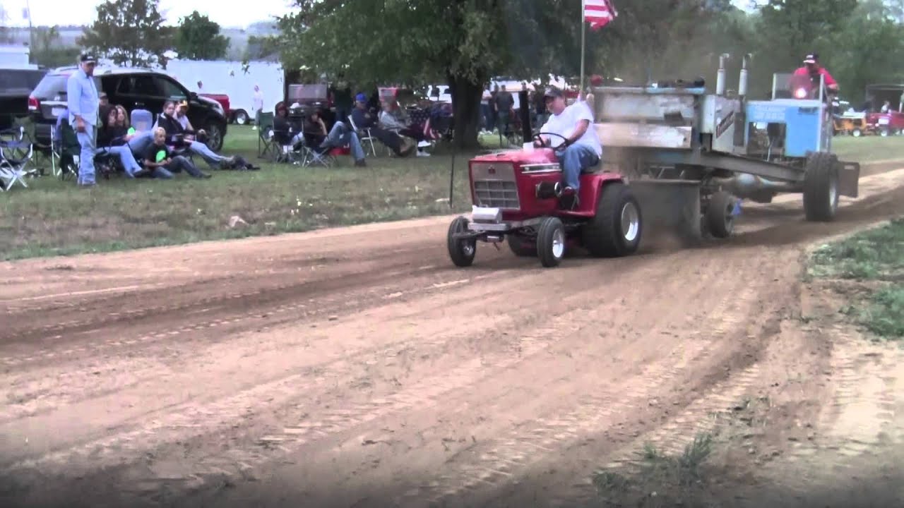 2012 Diesel garden tractor pulling. Mt pines,Pa - YouTube
