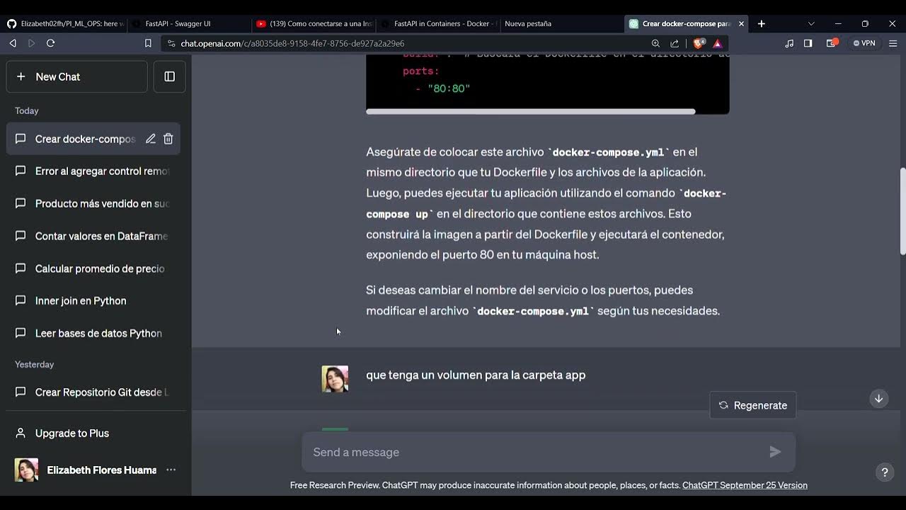 Crear Docker Composeyml Para Dockerfile Youtube