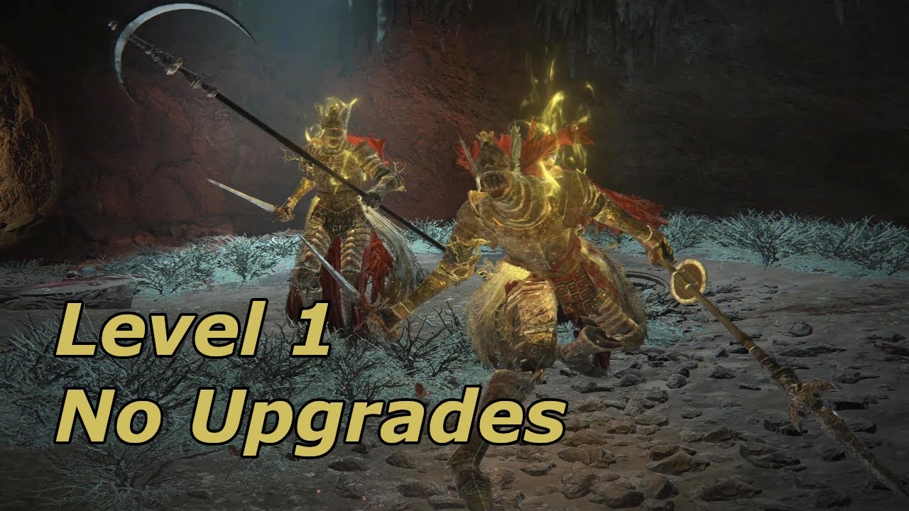 Elden Ring - Cleanrot Knight Duo RL1+0 (Level 1, No Weapon Upgrades ...