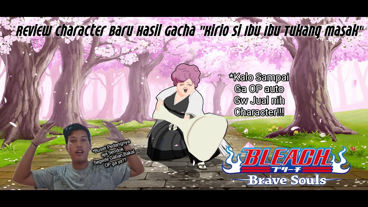 Soul Reaper tapi kok Pedangnya Sendok mana Gedenya Segaban lagi ...