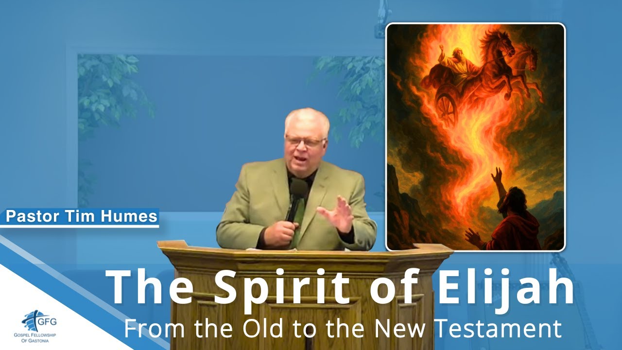 The Spirit of Elijah: From the Old to the New Testament | Pastor Tim ...