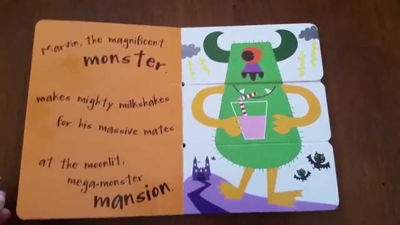 Usborne Books & More: Muddle & Match Monsters - YouTube