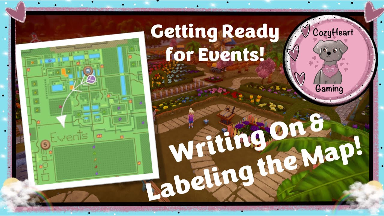 Farm Together 2 Game: Writing/Labeling the Map Prepping for Events ...